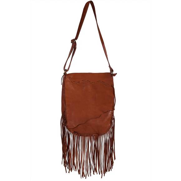 Scully | Bags | New Scully Womens Leather Saddle Crossbody Bag In Light ...